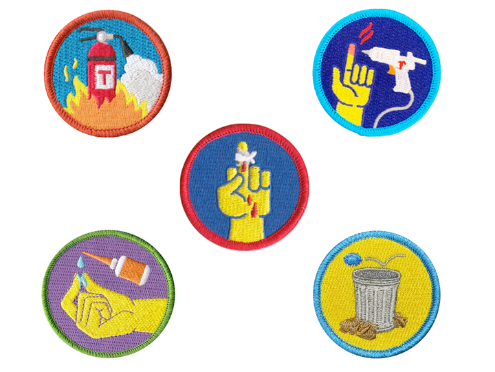 Sh*t Happens (de)Merit Badge Bundle – Savage Industries Shop